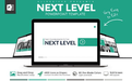 设计星素材分享平台 Next Level Powerpoint Template - CM 263297